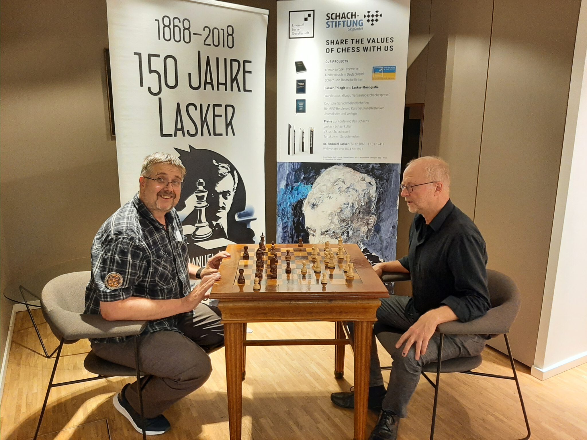 Lasker-Trilogie vollendet und vorgestellt - Emanuel Lasker Gesellschaft